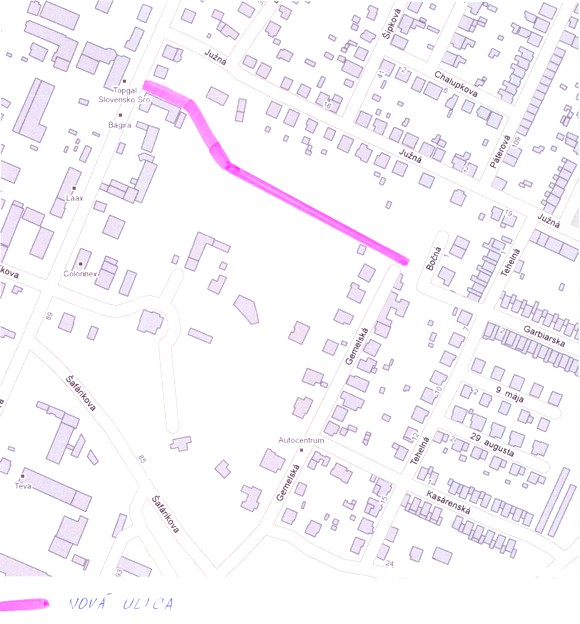 V Rožňave budú nové ulice | Oficiálna stránka mesta Rožňava